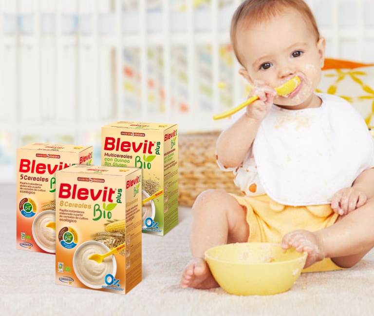 Blevit, papillas infantiles e infusiones para bebés | Blevit